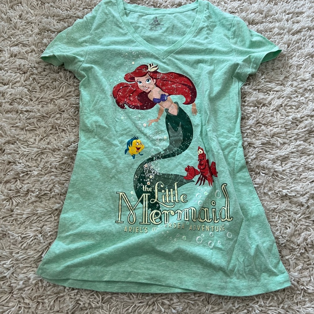 The Little Mermaid Top From Disneyland - Gem